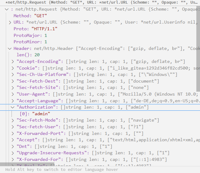 Logging extension can change request headers? - Coding - Caddy Community